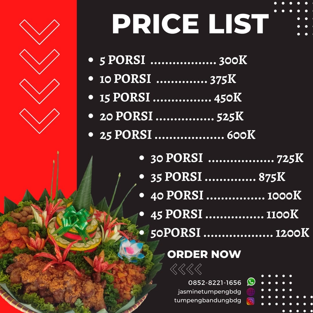 jasmine tumpeng bandung